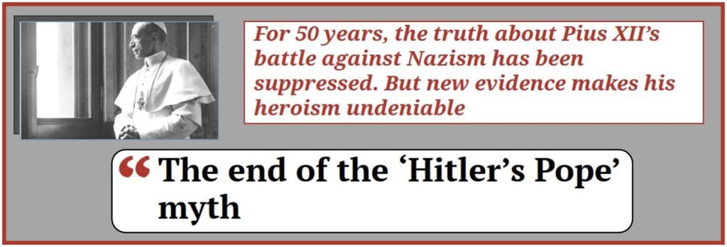 Pope Pius - Hilter's myth - The Roman Catholic Diocese Of Prince George