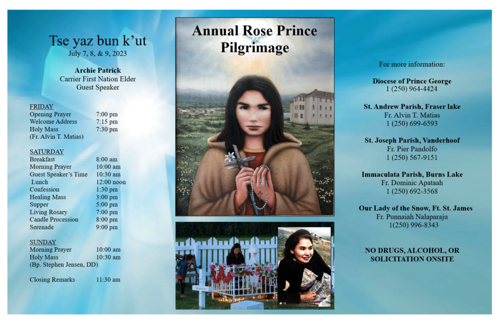Rose Prince Pilgrimage - The Roman Catholic Diocese Of Prince George