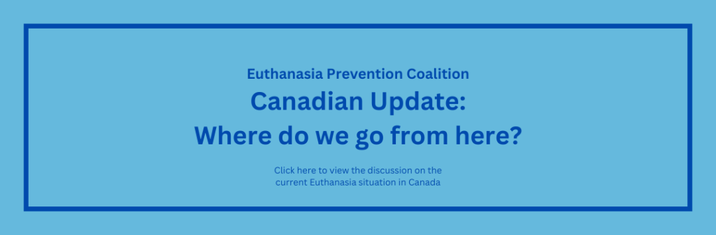 Euthanasia in Canada Update - The Roman Catholic Diocese Of Prince George