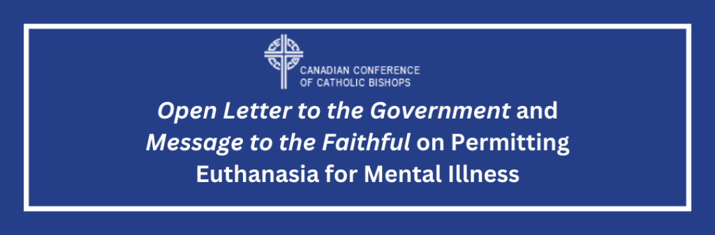 CCCB Letters on Euthanasia for Mental Illness - The Roman Catholic ...